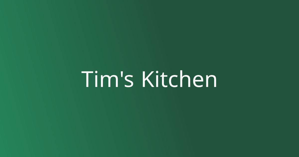 Order Authentic Chinese Online | Tim's Kitchen - Pickup or Delivery ...